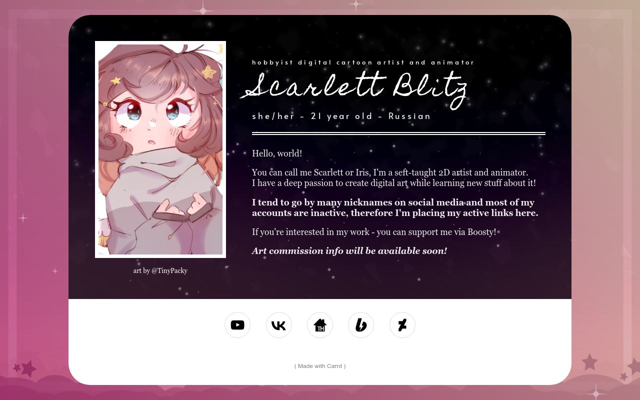 Scarlett Blitz Info